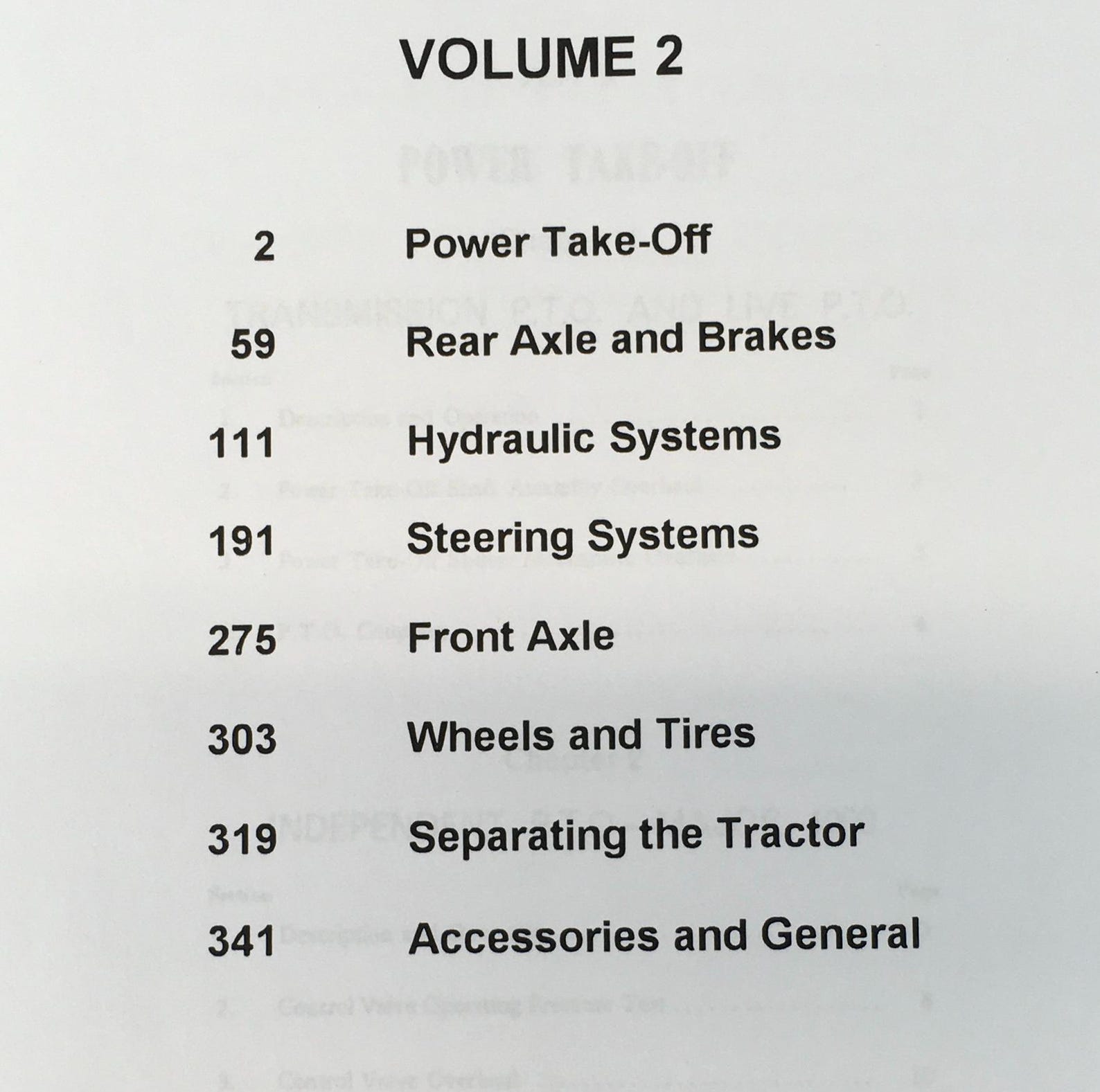 Ford 5500 5550 Tractor Loader Backhoe Service Repair Shop Manual - Etsy