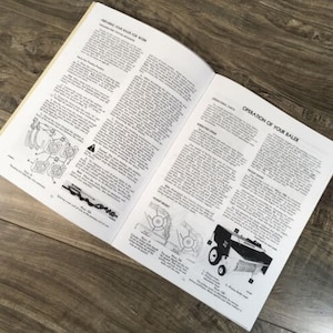 Ih International 430 440 Baler Service Operators Owner Adjustment ...