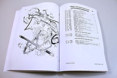 Case 1700 1737 1740 1737S Uni-loader Parts Manual Catalog Skid Steer ...