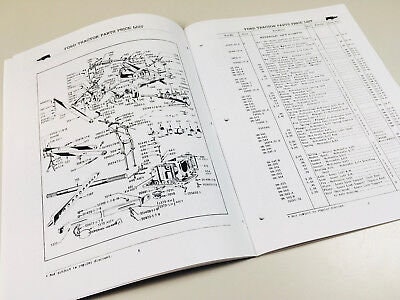 Ford 9N Tractor With Ferguson System Parts Catalog Manual Exploded ...