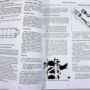Massey Ferguson Mf 202 204 Tractor Service Repair Workshop Manual ...