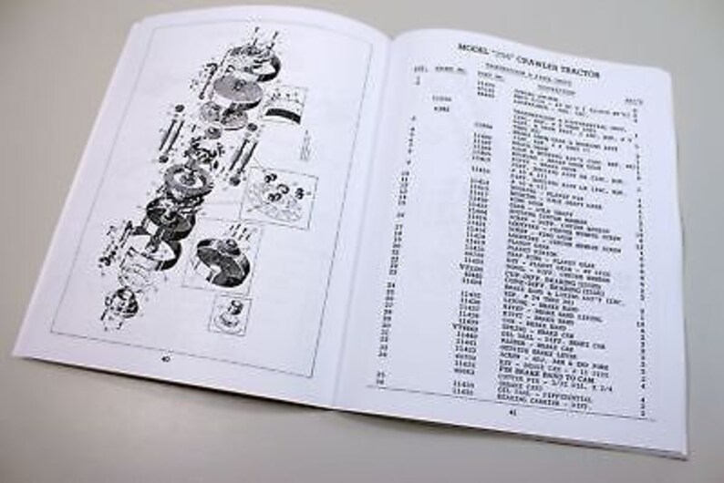 Case Terratrac 256 Crawler Tractor Bull Dozer Parts Manual Catalog ...
