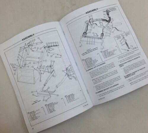 Ford Series 768B Quick Attach Loader Operators Manual 1110 1210 2wd 4wd Tractors - Etsy