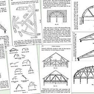 Timber Framing How-to Book Plans 1908 Slick Chisel Mallet 450pics 385pg ...