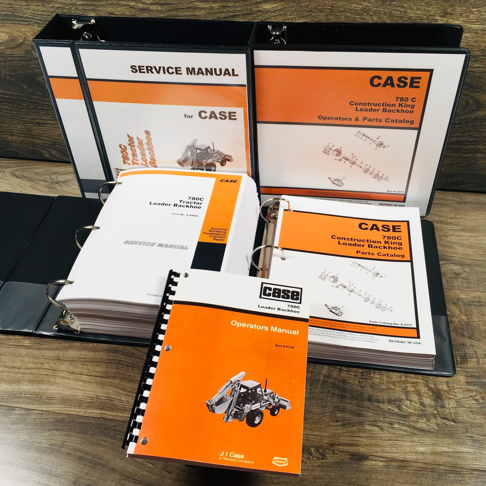 Case 780C Ck Tractor Loader Backhoe Service Parts Operators Manual ...
