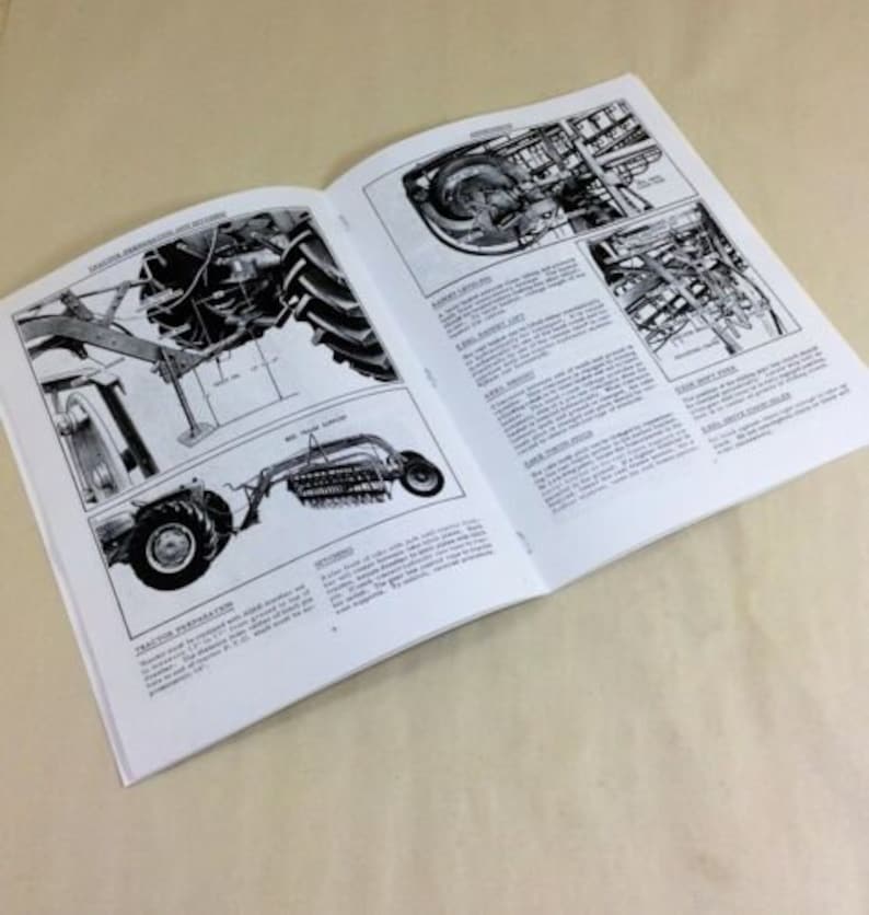 Allis Chalmers 77G Parallel Ground Bar Rake Operators - Etsy