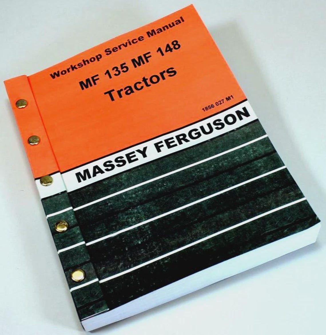 Massey Ferguson Mf 148 135 Tractor Service Repair Shop Manual Workshop ...