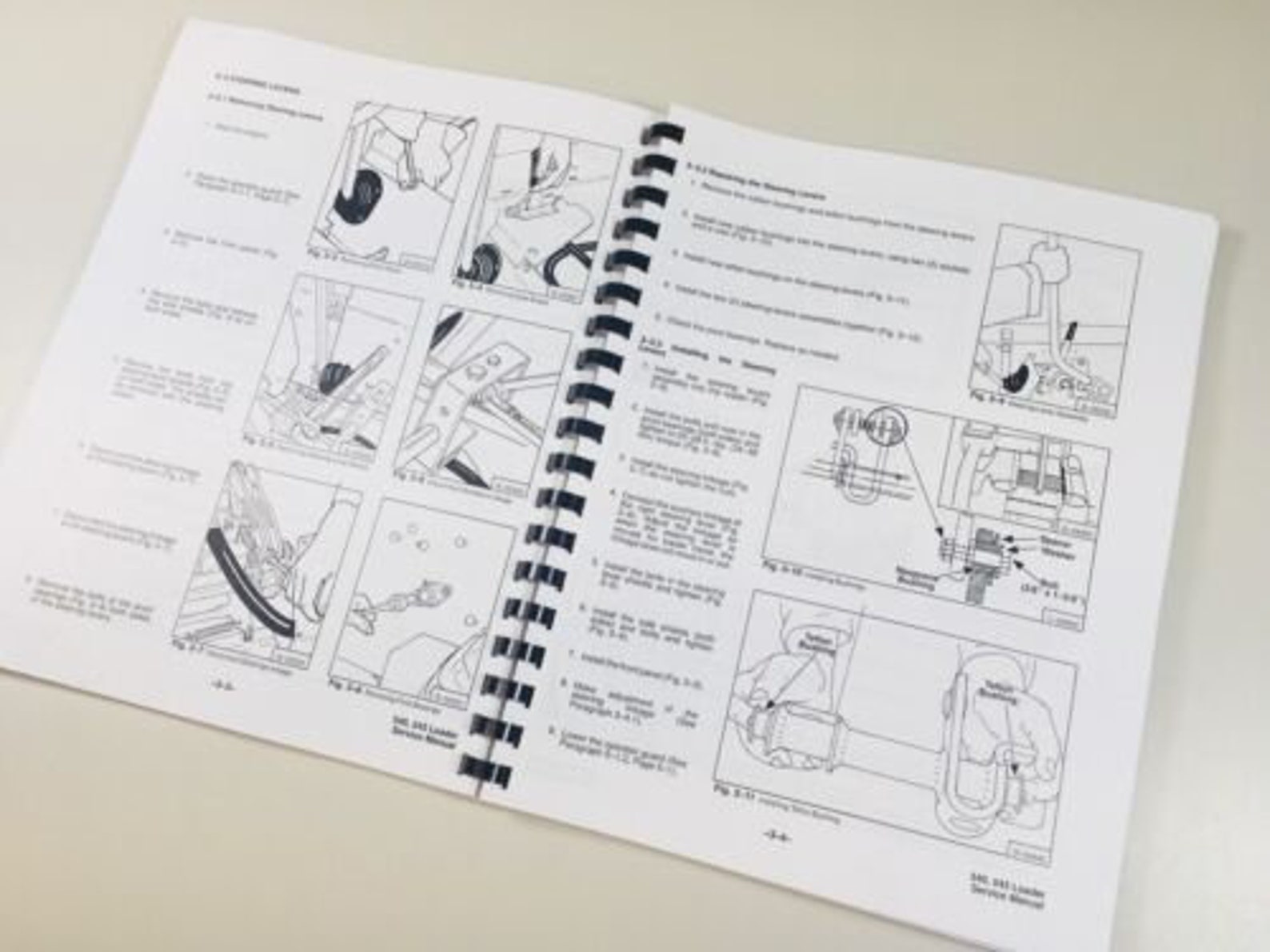 Bobcat 540 543 Skidsteer Loader Service Repair Manual Technical Shop ...