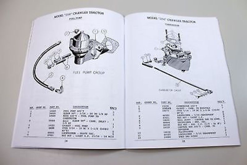 Case Terratrac 256 Crawler Tractor Bull Dozer Parts Manual Catalog ...