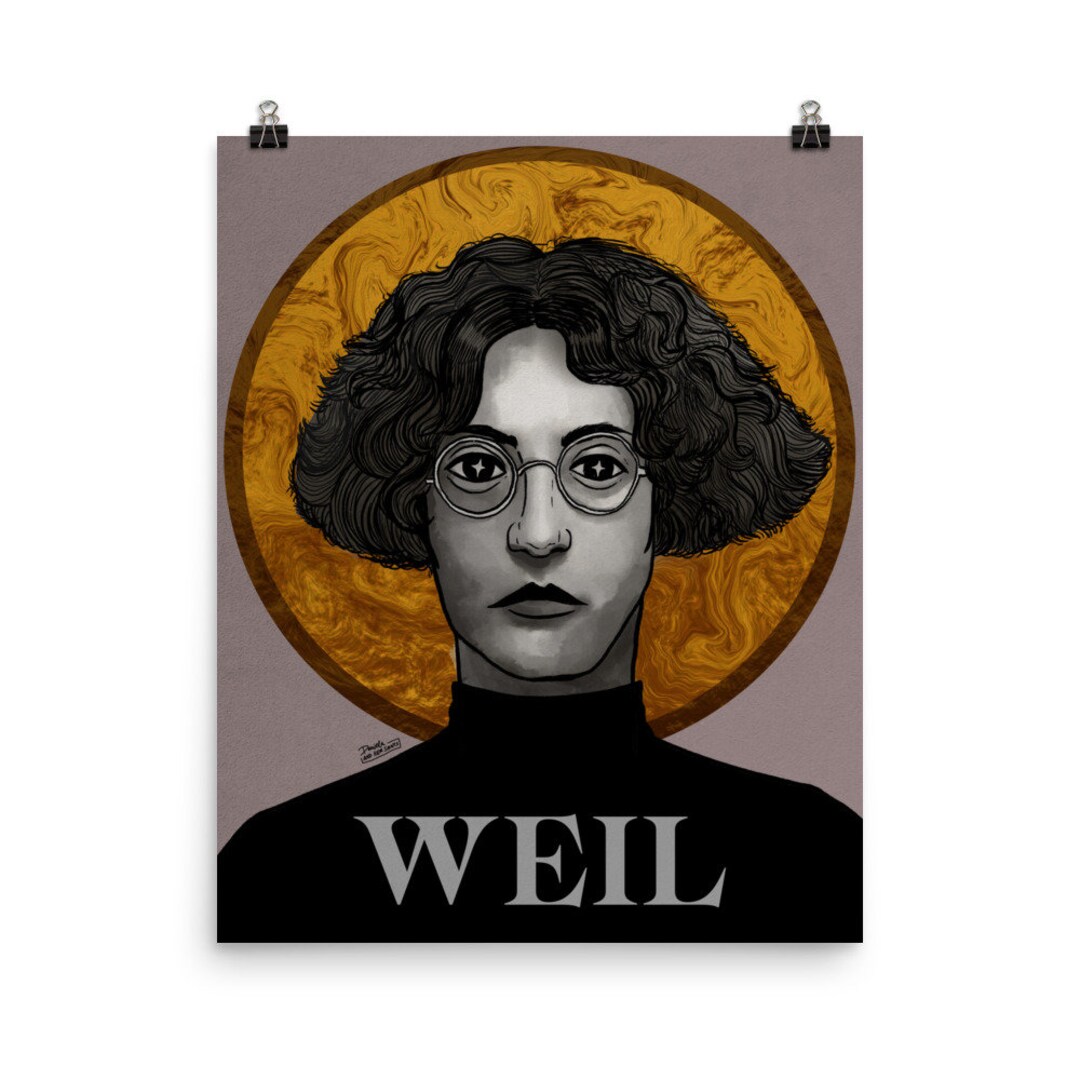 Simone Weil Print - Etsy