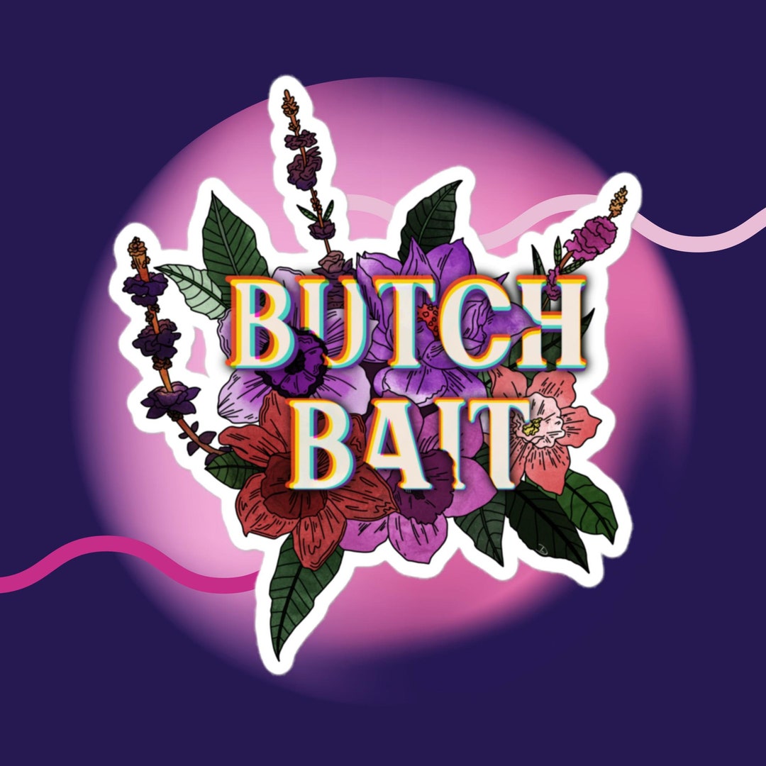 Butch Bait Sticker - Etsy