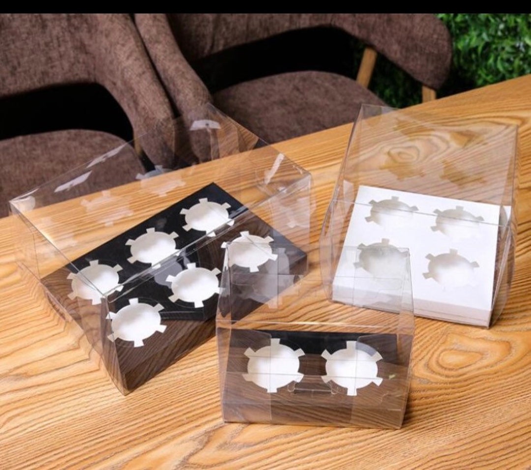 Clear Cupcake Box Fancy Gift Boxes Cupcake Boxes in Canada Fancy ...