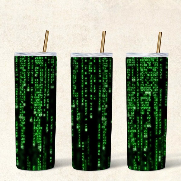 Matrix Code Svg - Etsy