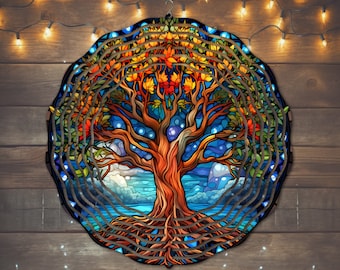 Stained Glass Angel Wind Spinner, Angel Wind Spinner Sublimation Design ...