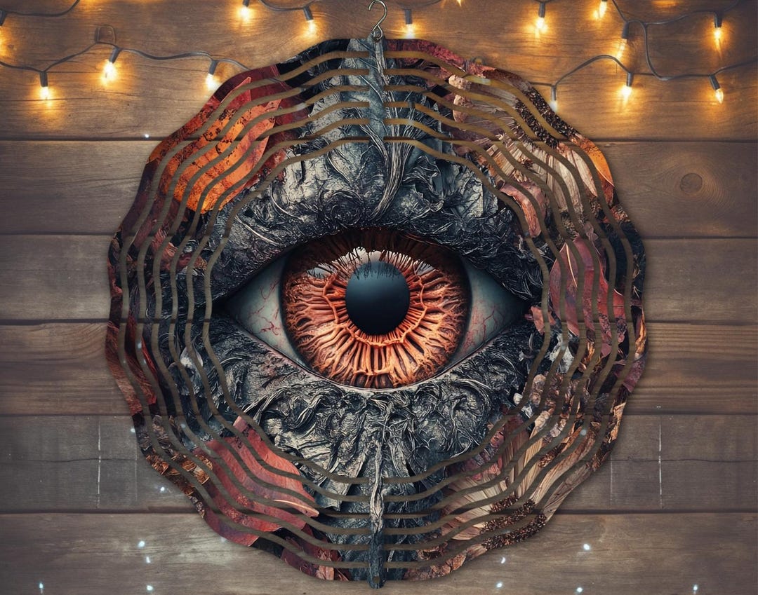 Autumn Eye Wind Spinner Sublimation Design, Instant Download, PNG File ...