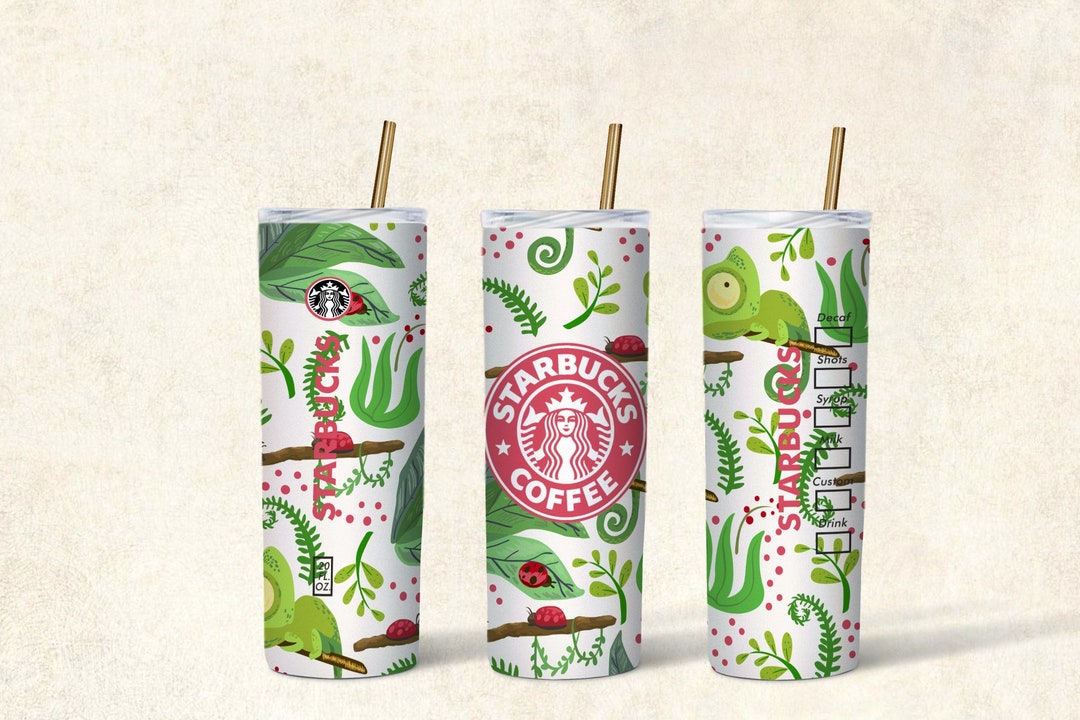 Starbucks Chameleons 20oz Sublimation Skinny Tumbler-starbucks - Etsy