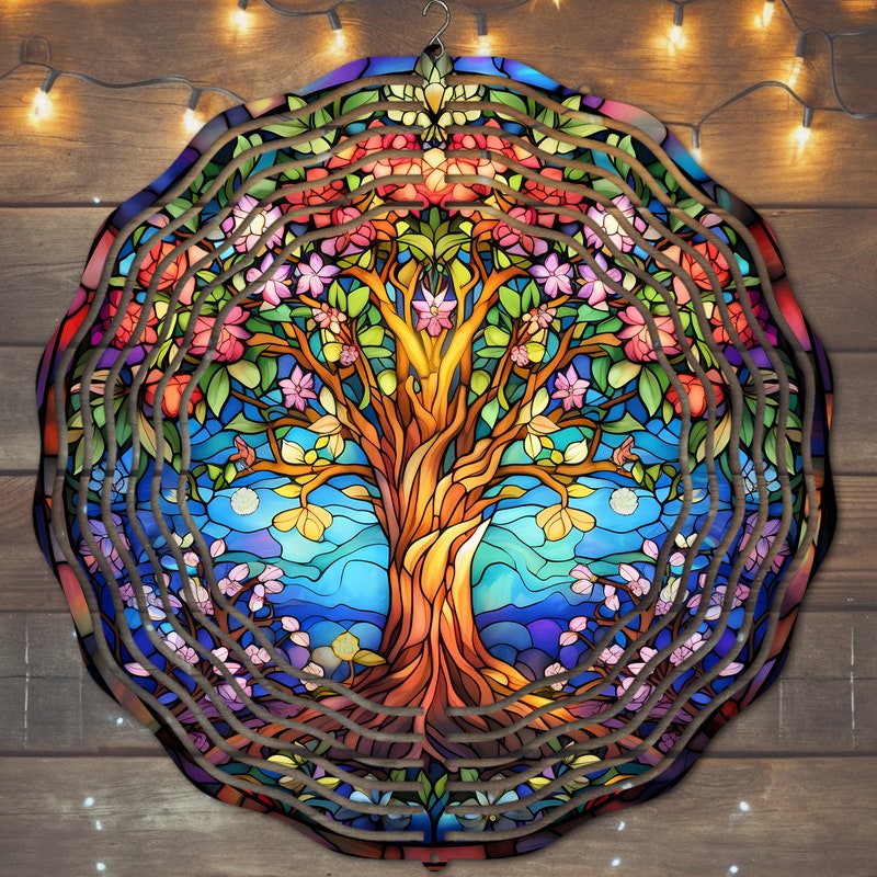 Tree in Wind - Etsy