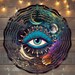 Evil Eye Moon Wind Spinner, Evil Eye Sublimation Design, Instant ...
