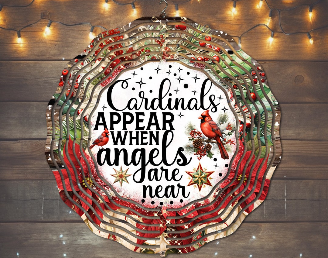 Cardinal Wind Spinner Sublimation Design, Instant Download, PNG File ...