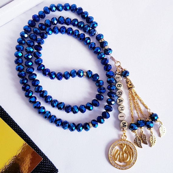 Personalised Tasbih Tasbeeh Tasbi Masbaha Misbaha 99 Beads - Etsy UK