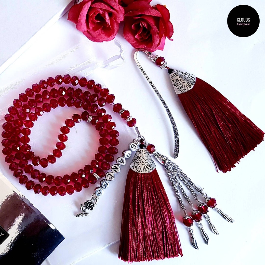 Personalised Tasbih Quran Bookmark Tasbeeh Tasbi Masbaha Misbaha ...