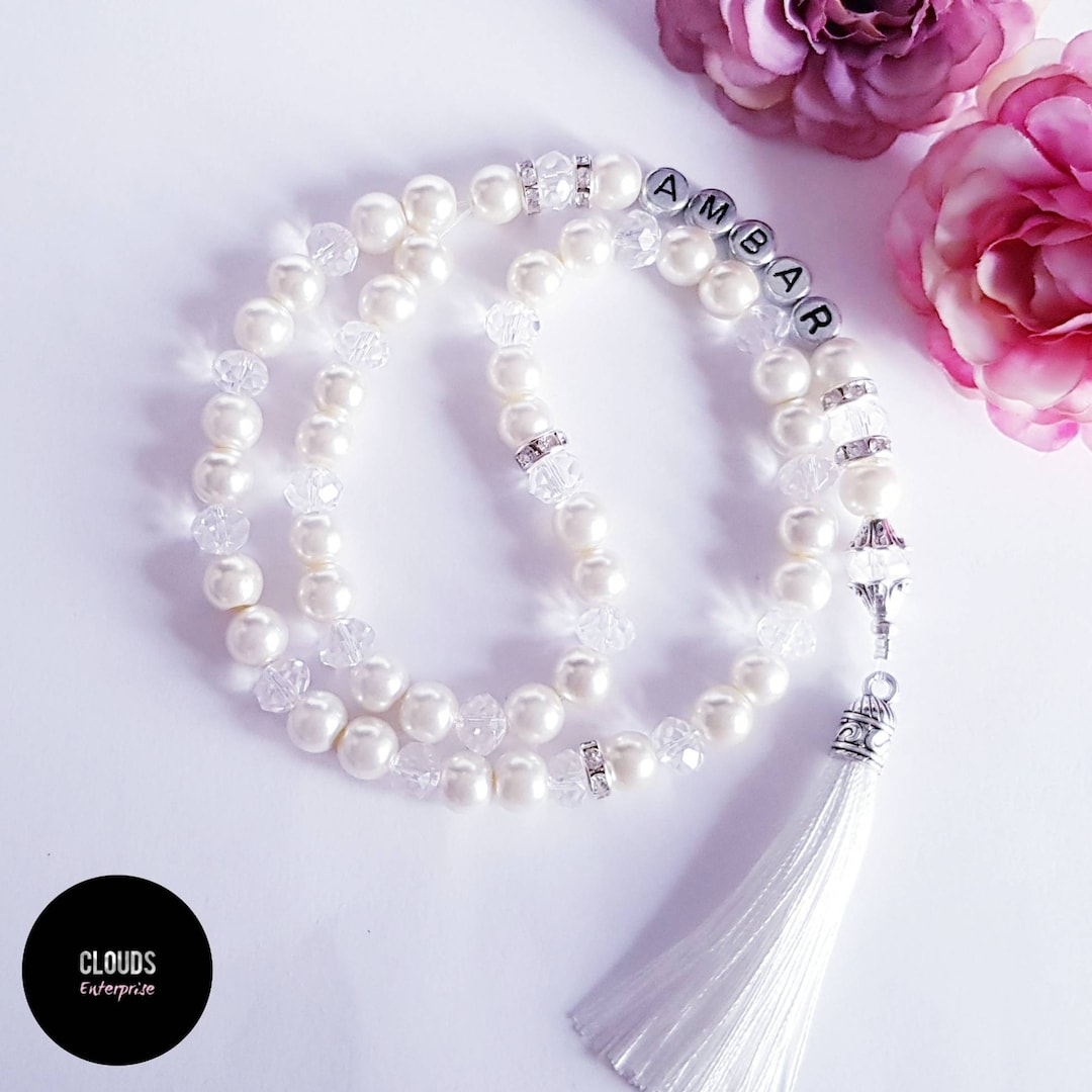 Personalised Tasbih Tasbeeh Tasbi Islamic Gift Masbaha Misbaha Eid ...