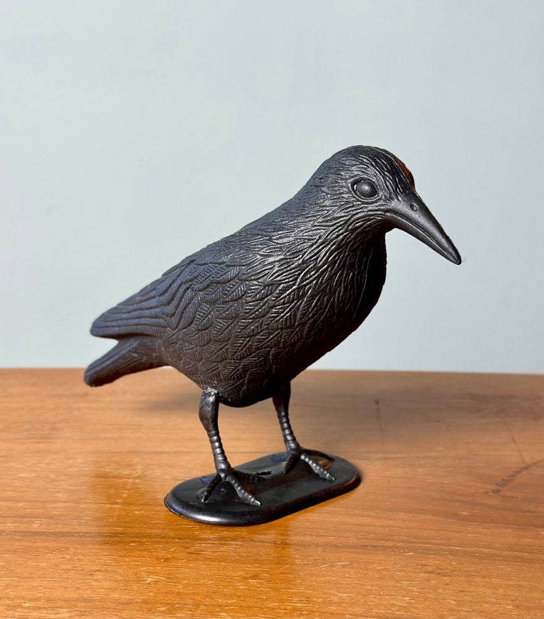 Realistic Plastic Crow Raven Bird Halloween Decoration - Etsy