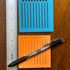 Post It Note To-do List Stencil - Etsy