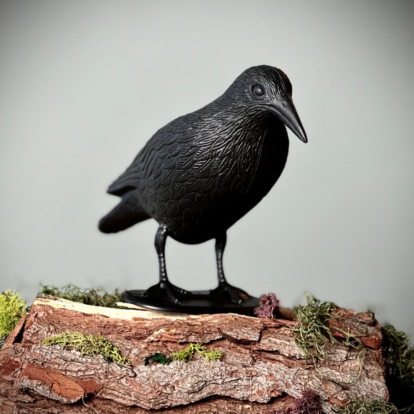 Realistic Fake Crow - Etsy