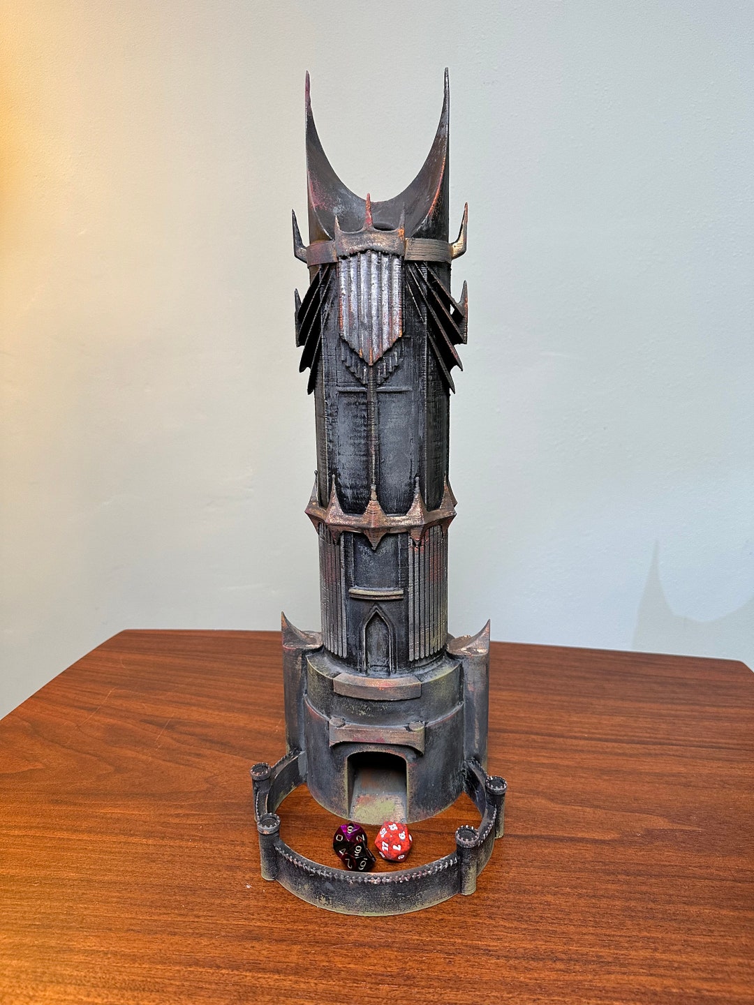 Barud Dur DND Dice Tower Lord of the Rings Dungeons and Dragons - Etsy