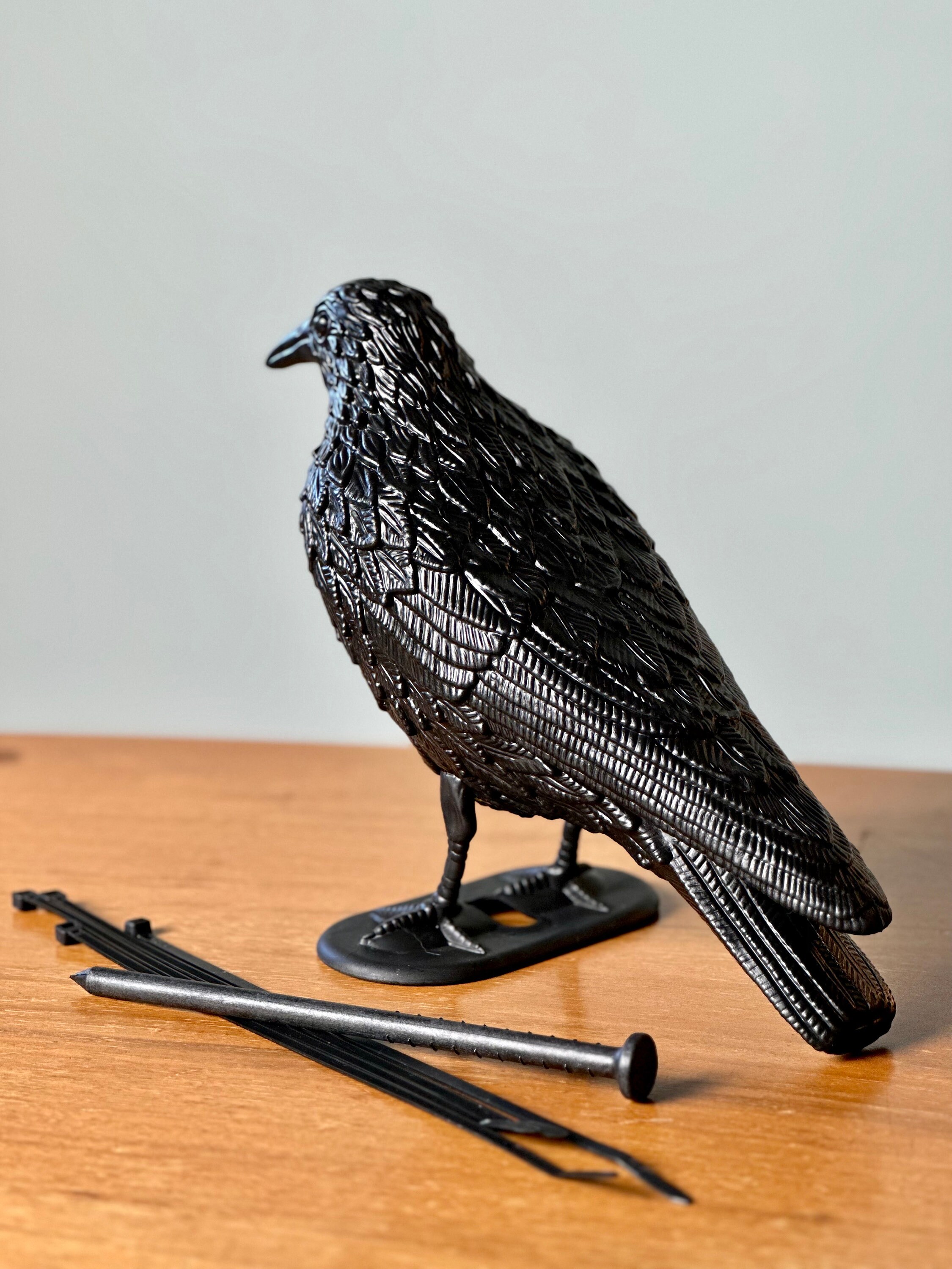 PREMIUM Realistic Plastic Crow Raven Bird Halloween - Etsy