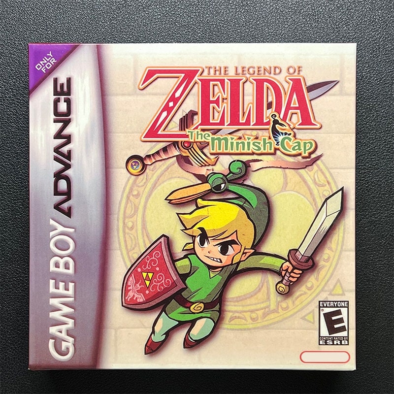 Gameboy Advance Game Legend of Zelda Minish Cap GBA Game Cartridge in ...