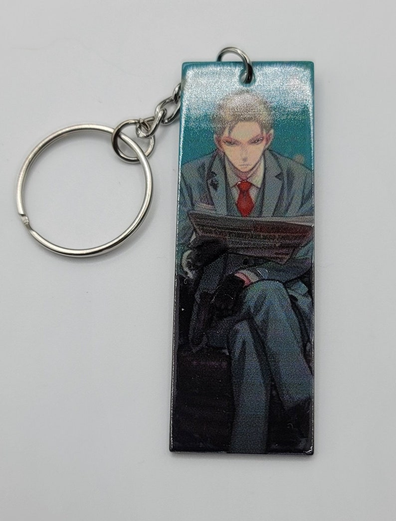 Spy X Family Anya, Alexander, Yor, Loid Forger Anime Single Keychain - Etsy