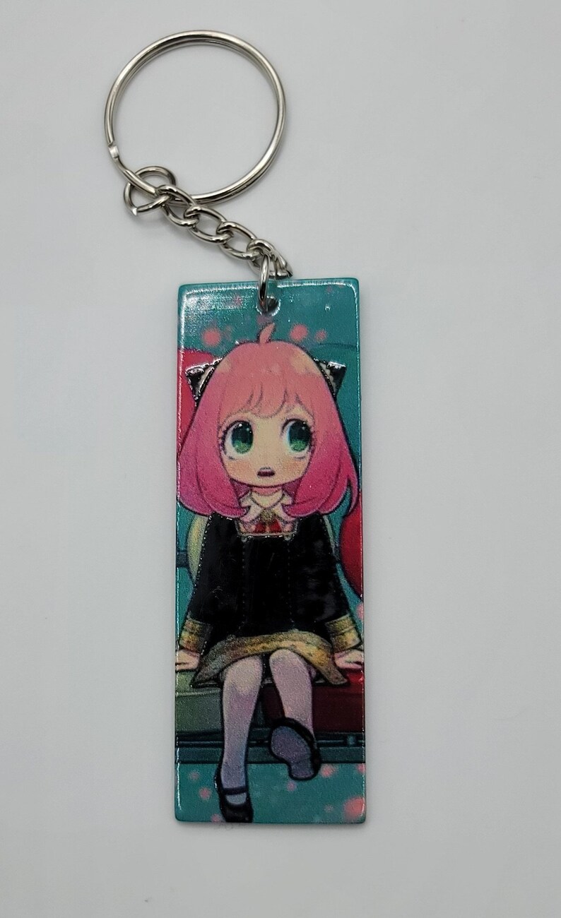 Spy X Family Anya, Alexander, Yor, Loid Forger Anime Single Keychain - Etsy