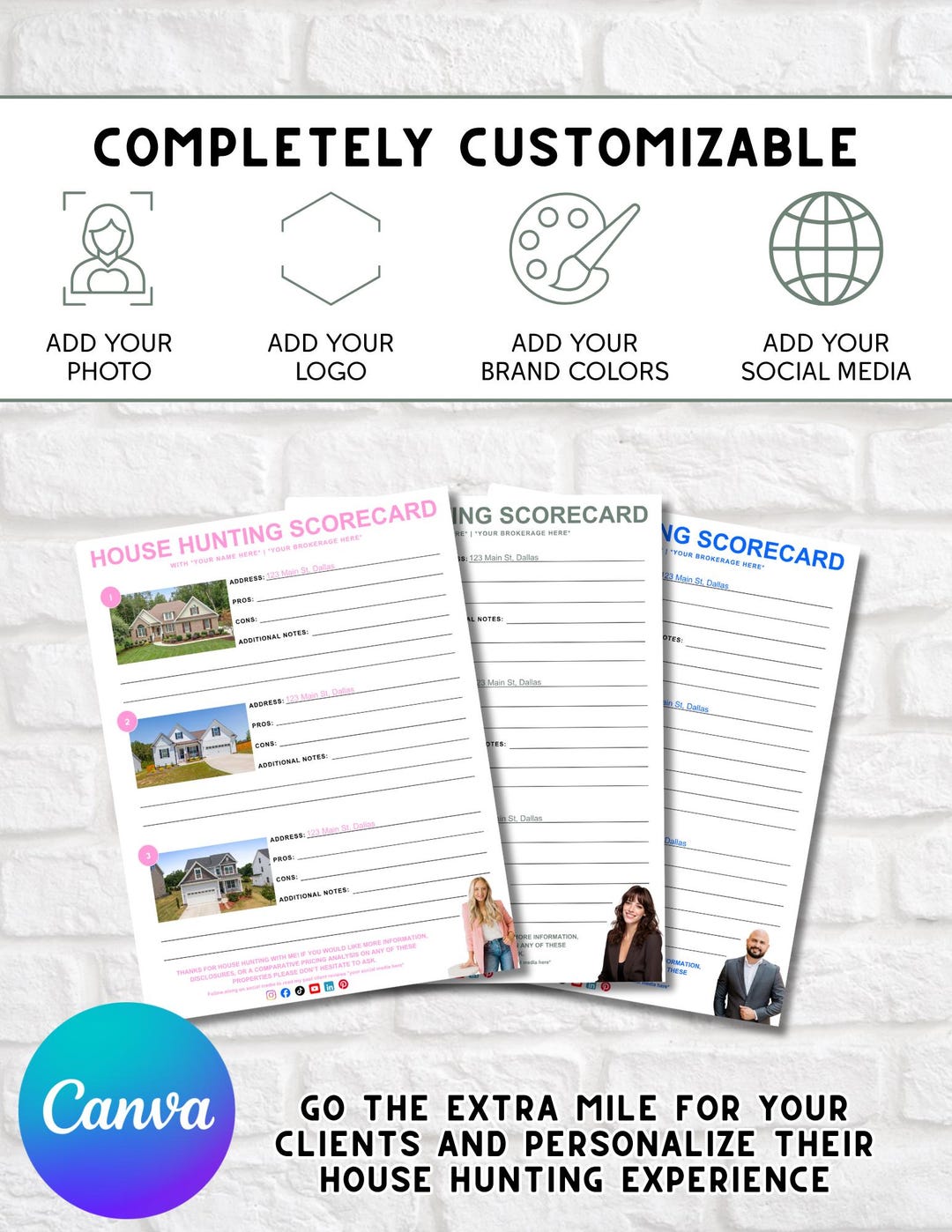 House Hunting Scorecard - A Home Tour Comparison Worksheet for Realtors ...