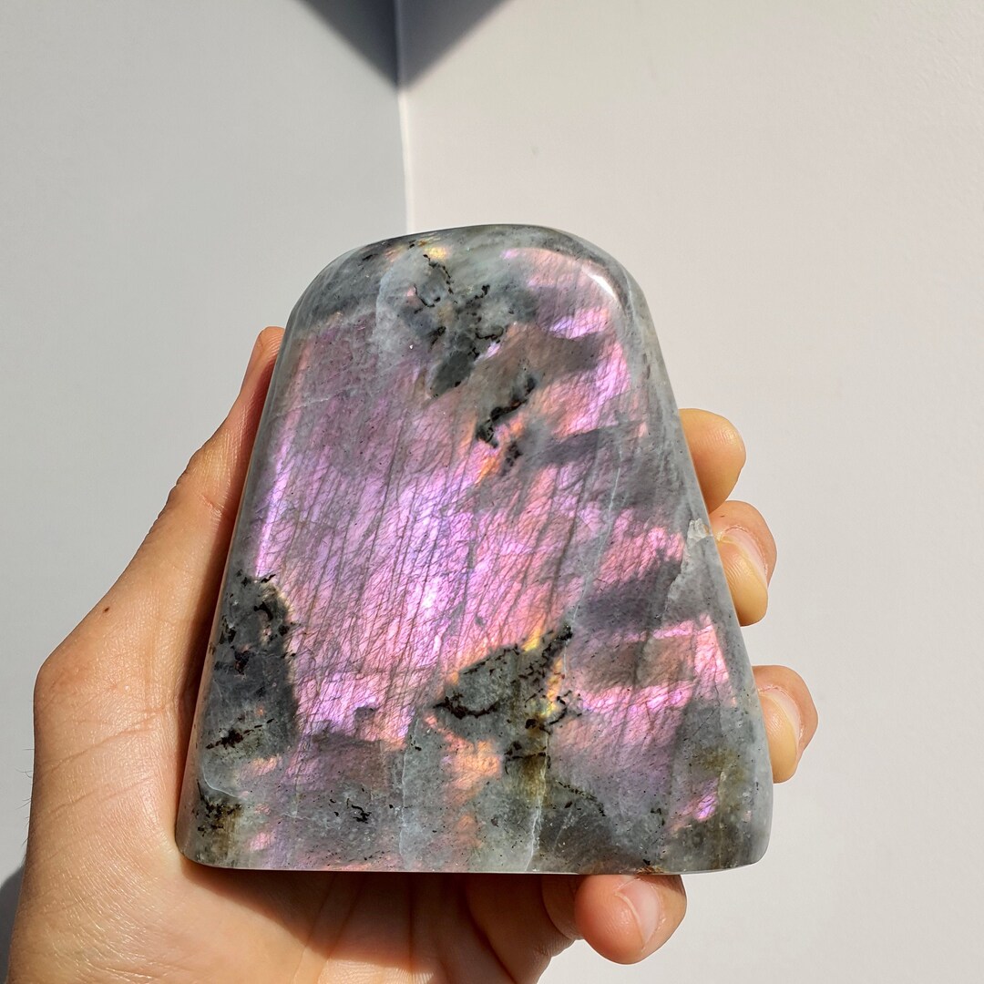 Pink Labradorite Freeform, Pink Labradorite, Blue Spectrolite ...