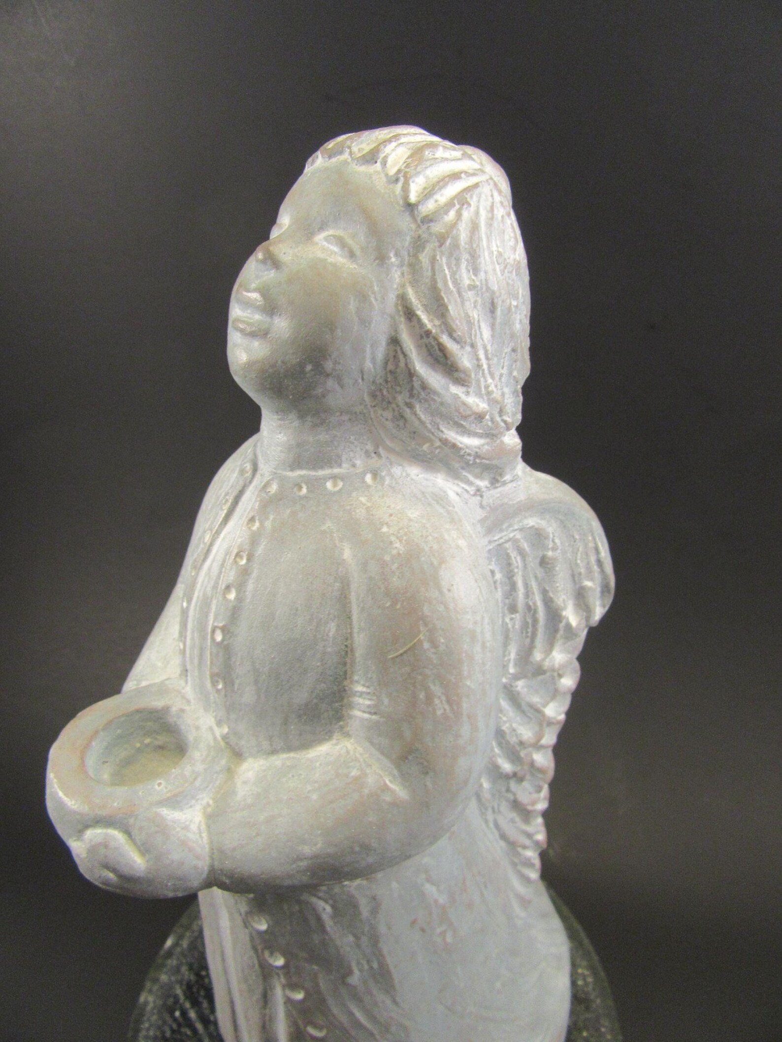 Signed Isabel Bloom 1996 Angel Girl With Bowl Cement Statue | Etsy Signed Isabel Bloom 1996 Angel Girl With Bowl Cement Statue | Etsy