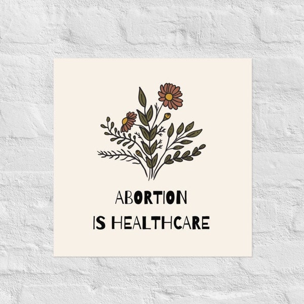 Pro Choice Poster - Etsy