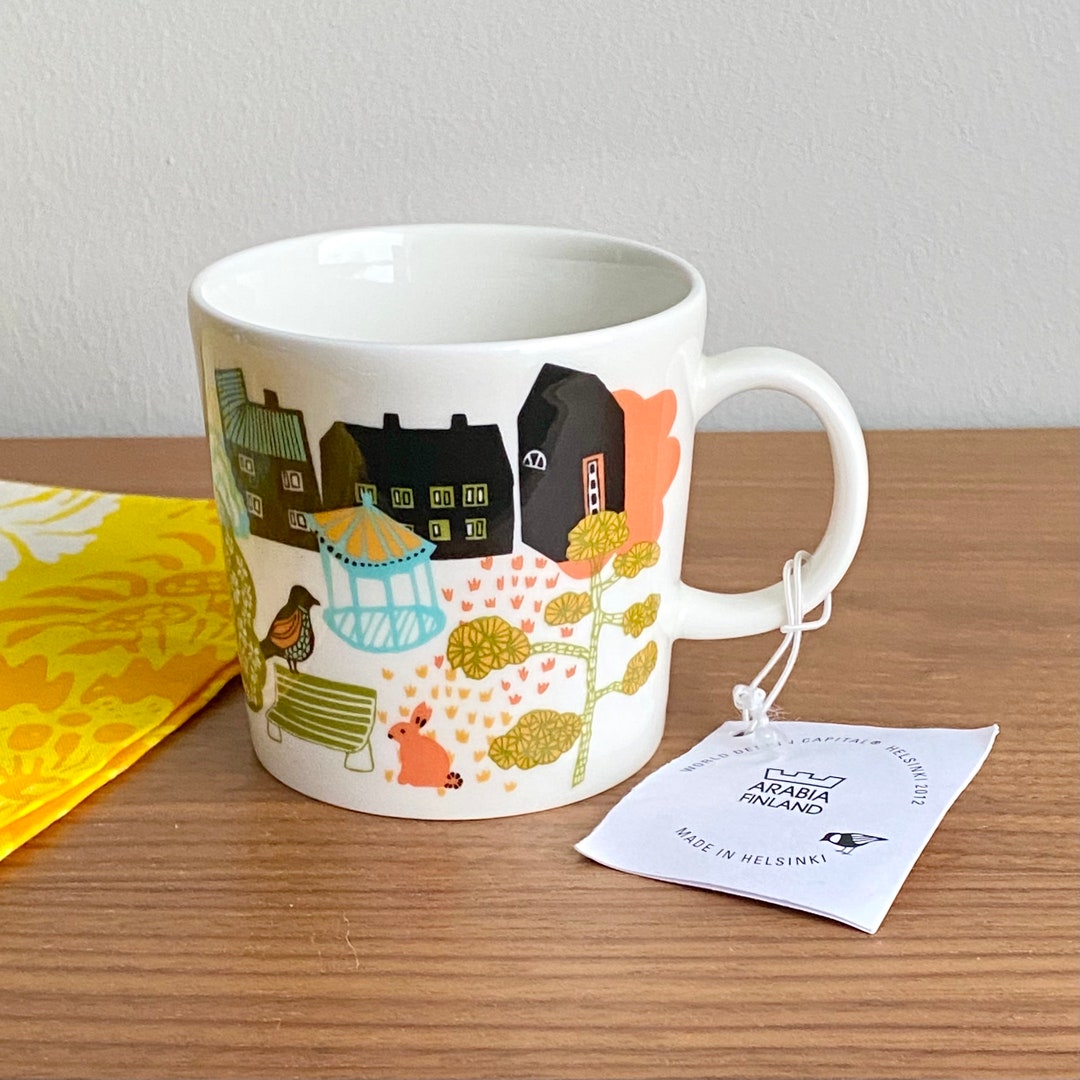 MINT! Arabia Finland teema KOTIKAUPUNKI PUISTO (home Town, Park) Mug - Etsy
