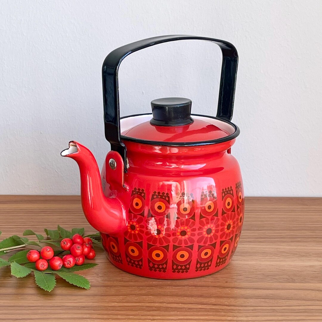 Rare Finel KEHRÄ Enamel Kettle - Etsy