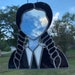 Wednesday Addams Stained Glass Art - Etsy