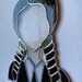 Wednesday Addams Stained Glass Art - Etsy