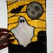 Ghost in Graveyard Stained Glass Panel - Etsy