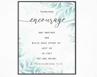 1 Thessalonians 5 11 - Etsy