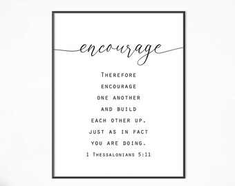 1 Thessalonians 5 11 | Etsy