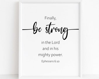 Ephesians 6 Wall Art - Etsy