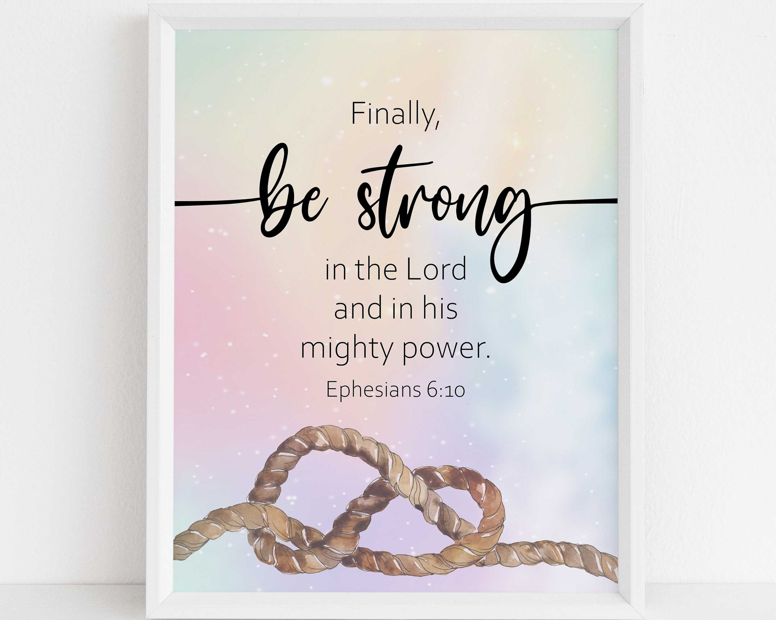 Bible Verses About Being Strong