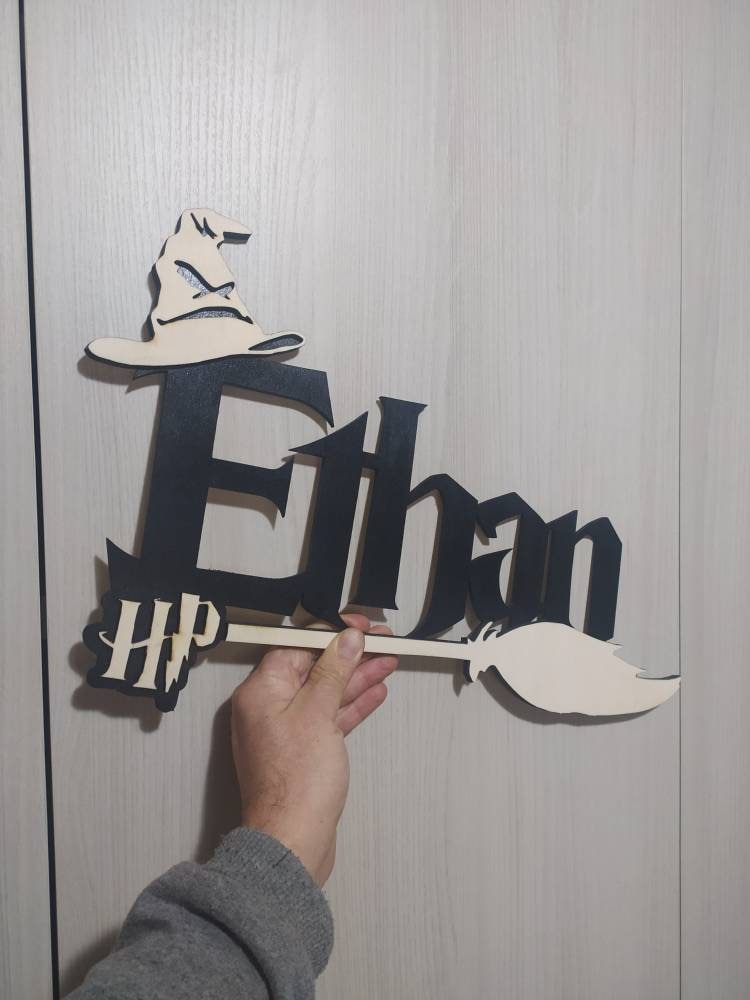 Written Theme Name Harry Potter Style Name Harry Potter Wall Name ...