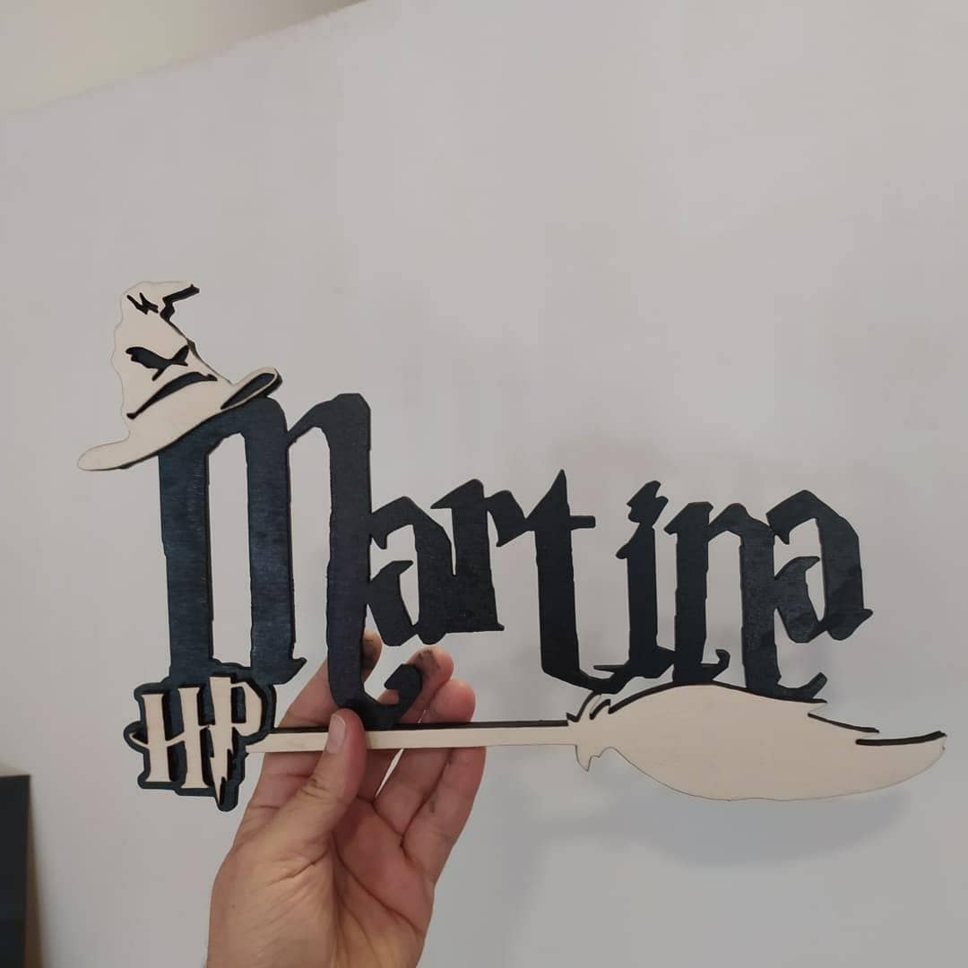 Written Theme Name Harry Potter Style Name Harry Potter Wall Name ...