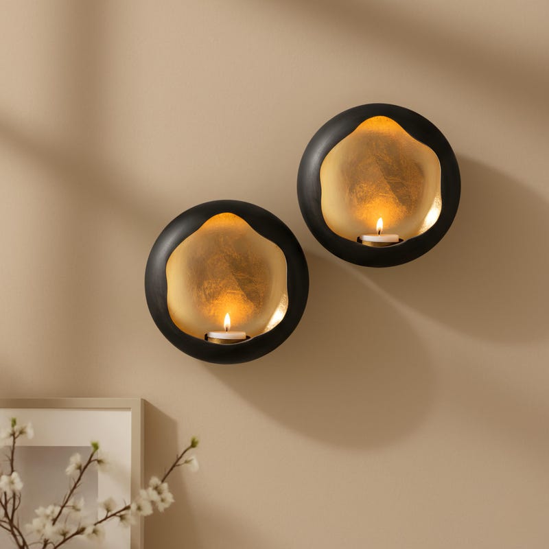 Ceramic Tea Light Sconces - Etsy